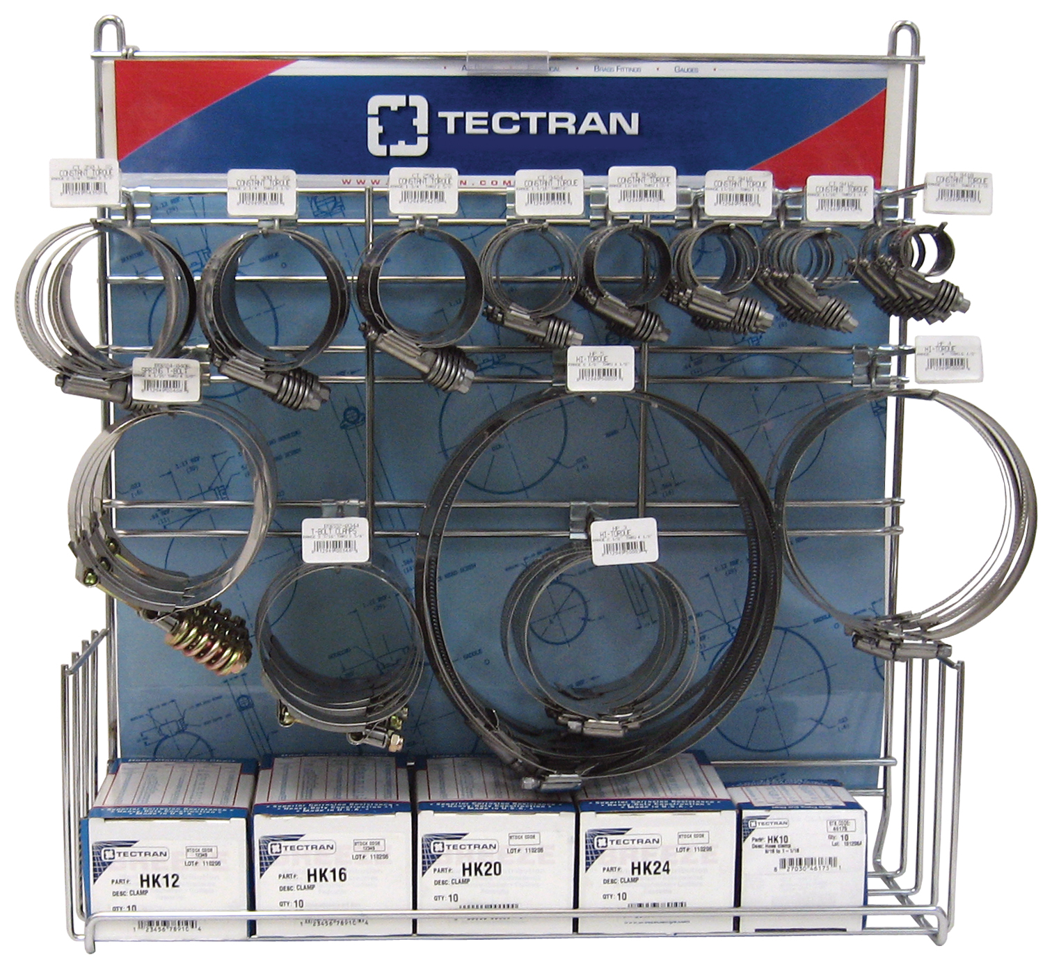 HOSE CLAMP DISPLAY - Tmi - Hose Clamp Display