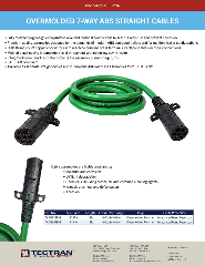 OVERMOLDED 7-WAY ABS STRAIGHT CABLES - Tmi - Overmolded 7-way Abs ...